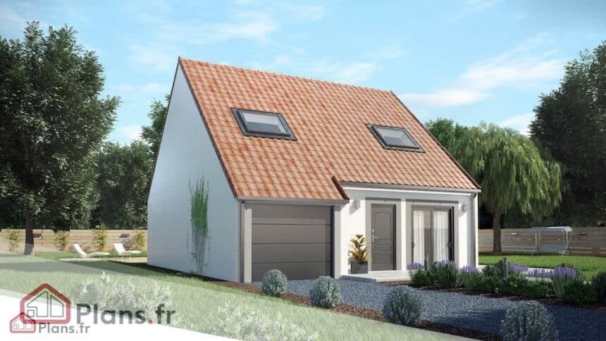 Plan maison 60 m² – modèles pratiques et économiques