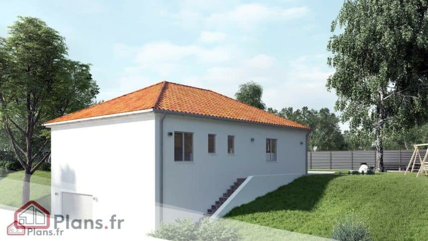 Plan maison terrain en pente – modèles adaptés et demi-niveaux