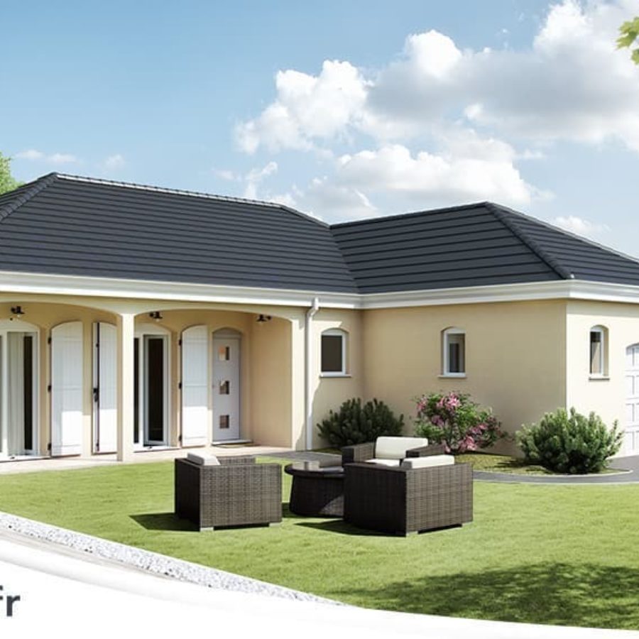 Plan maison de 70 m2