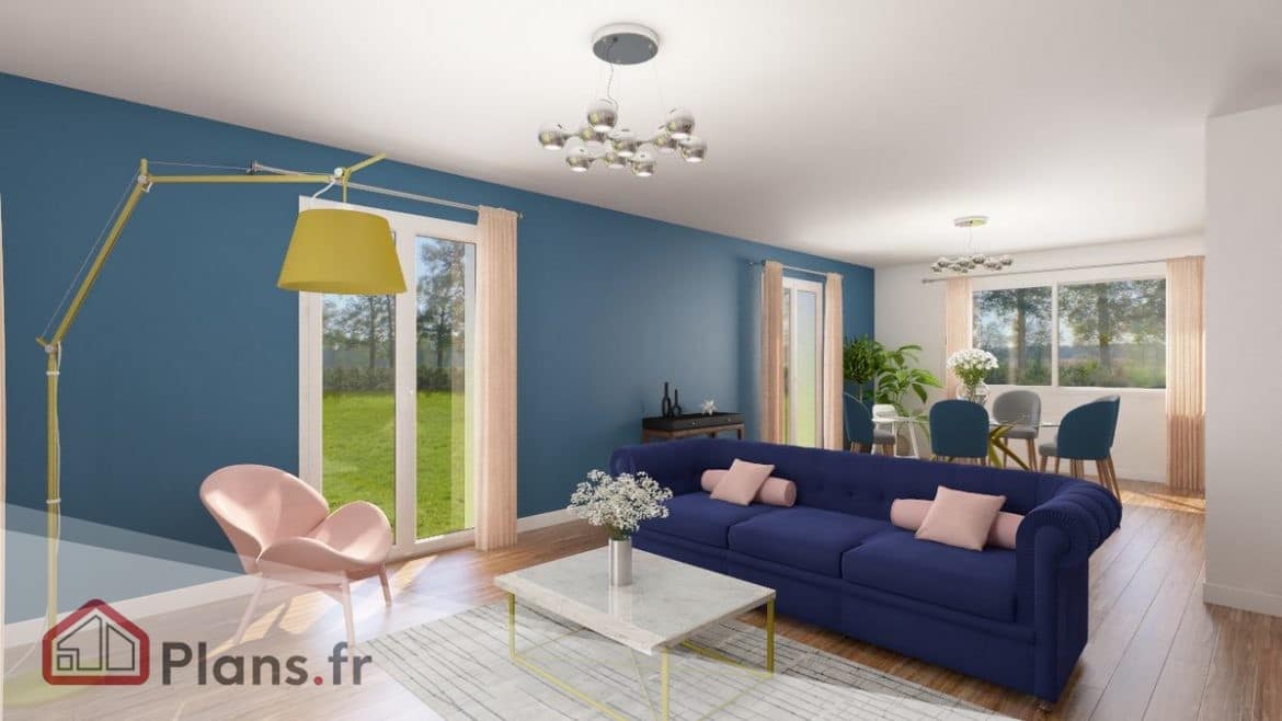 Plan maison de 80 m2