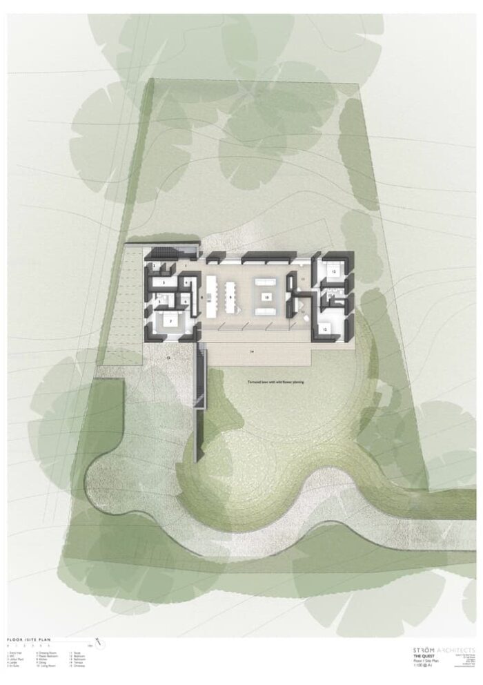 Maison en pleine forêt - Plans.fr