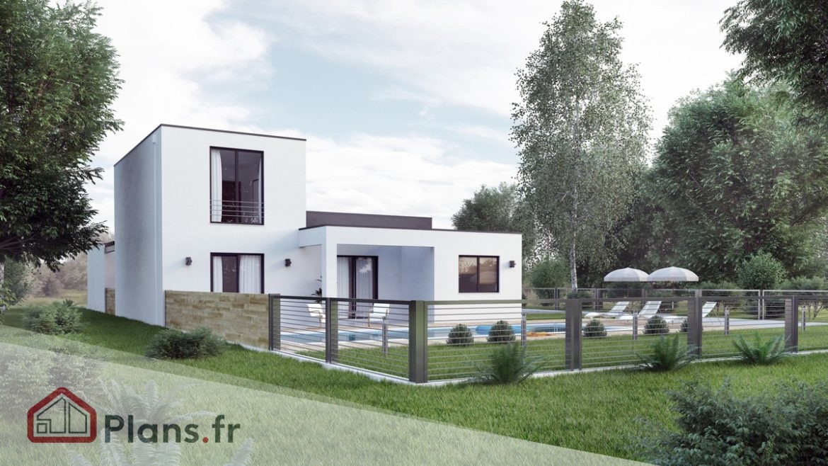 Linea -Maison contemporaine de plain-pied