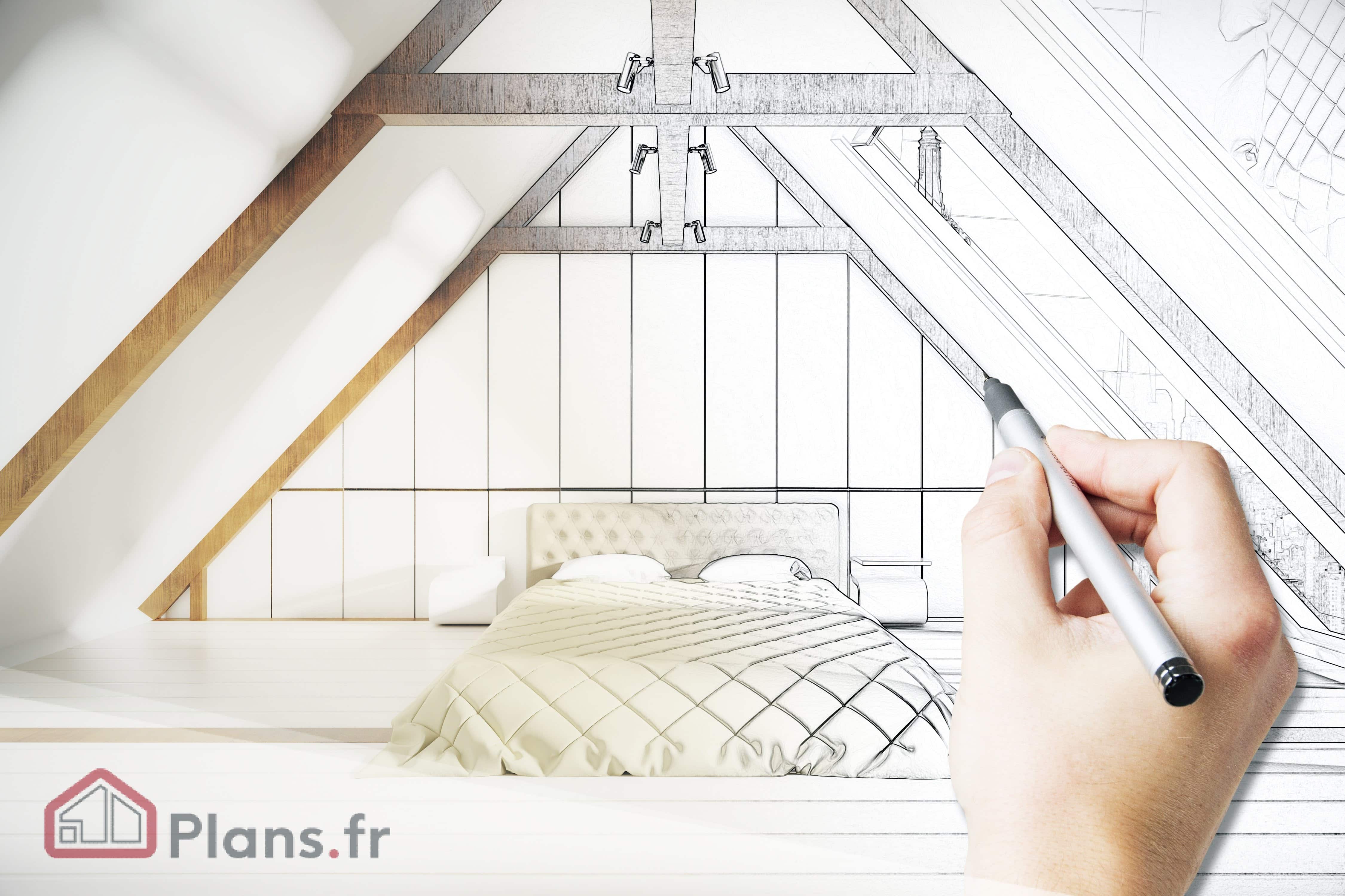 Comment réussir l’aménagement d’une petite chambre ? - Plans.fr